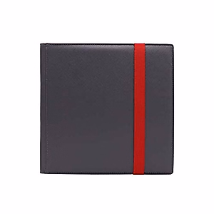 Dex Protection Card Binder 12 | Stores 480 Gaming Cards | Includes 20 Side Loading Card Pages | 12 Card Page Format | Strap Closure | Smooth Matte Padded Finish | Velvet Lined Interior