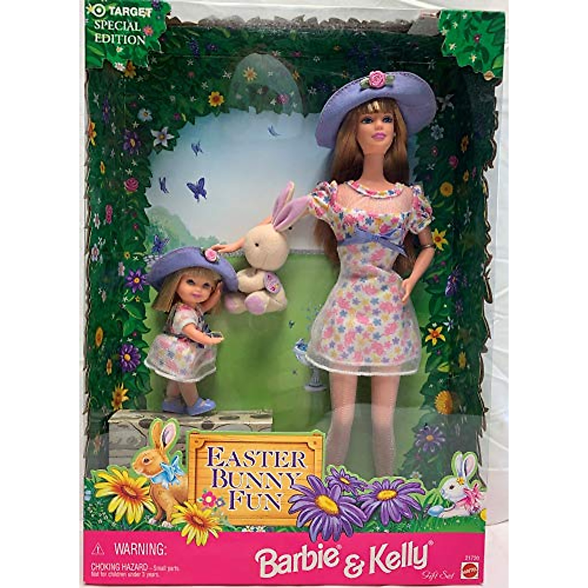 Easter Bunny Fun Barbie & Kelly Gift Set