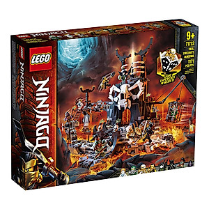 LEGO NINJAGO Skull Sorcerer’s Dungeons 71722 Dungeon Playset Building Toy for Kids Featuring Buildable Figures (1,171 Pieces)