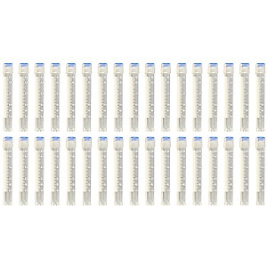 LUERFLEX 5ML External Thread Self-Standing Cryogenic Vials with Silicone Washer Seal,EO Sterile, Pack of 100