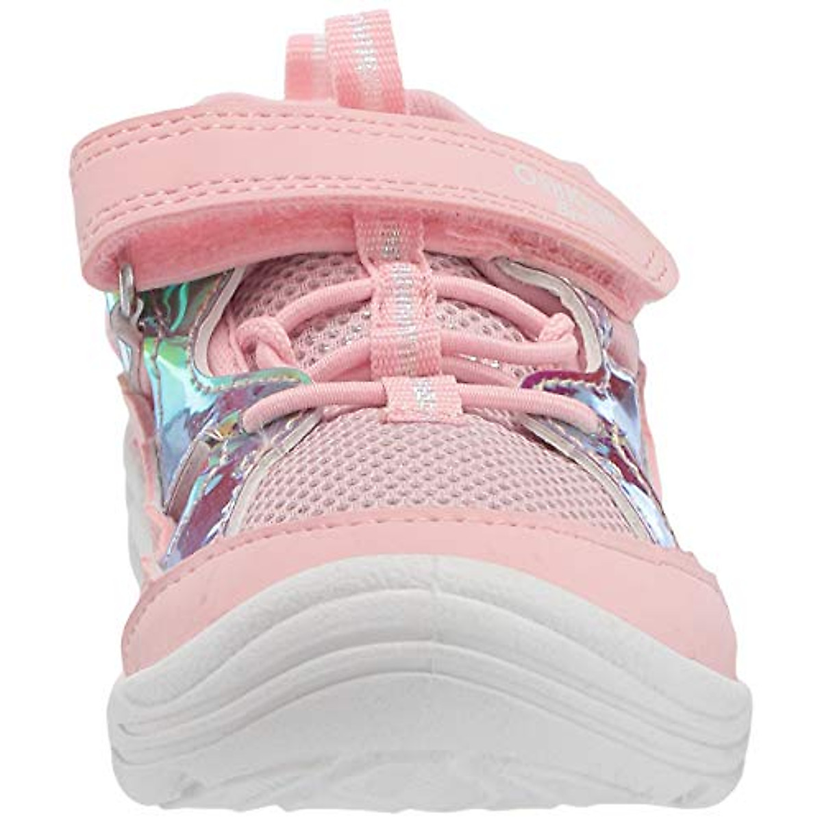 OshKosh B'Gosh Girls Selene Bump Toe Sandal, Light Pink, 5 Toddler
