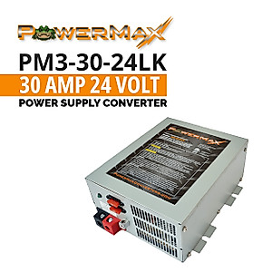 PowerMax PM3-30-24UI 30 Amp 24 Volt |110~220vac Power Supply Converter | Lithium Compatible | 2 Years Warranty