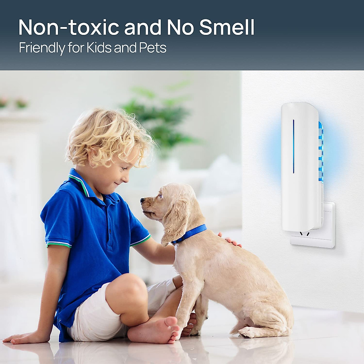 Mosquito Trap, Fly Traps for Indoors, Meilen Bug Zapper Flying Insect Trap Fruit Fly Traps Gnats Killer for Indoor Plants Yards Bedroom House Kitchen