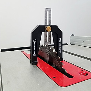 Milescraft 8601 Depth Gauge - Measure, Mark and Locate Depth of Blade or Bit on Table Saws, Router Tables, Routers and More, Woodworking
