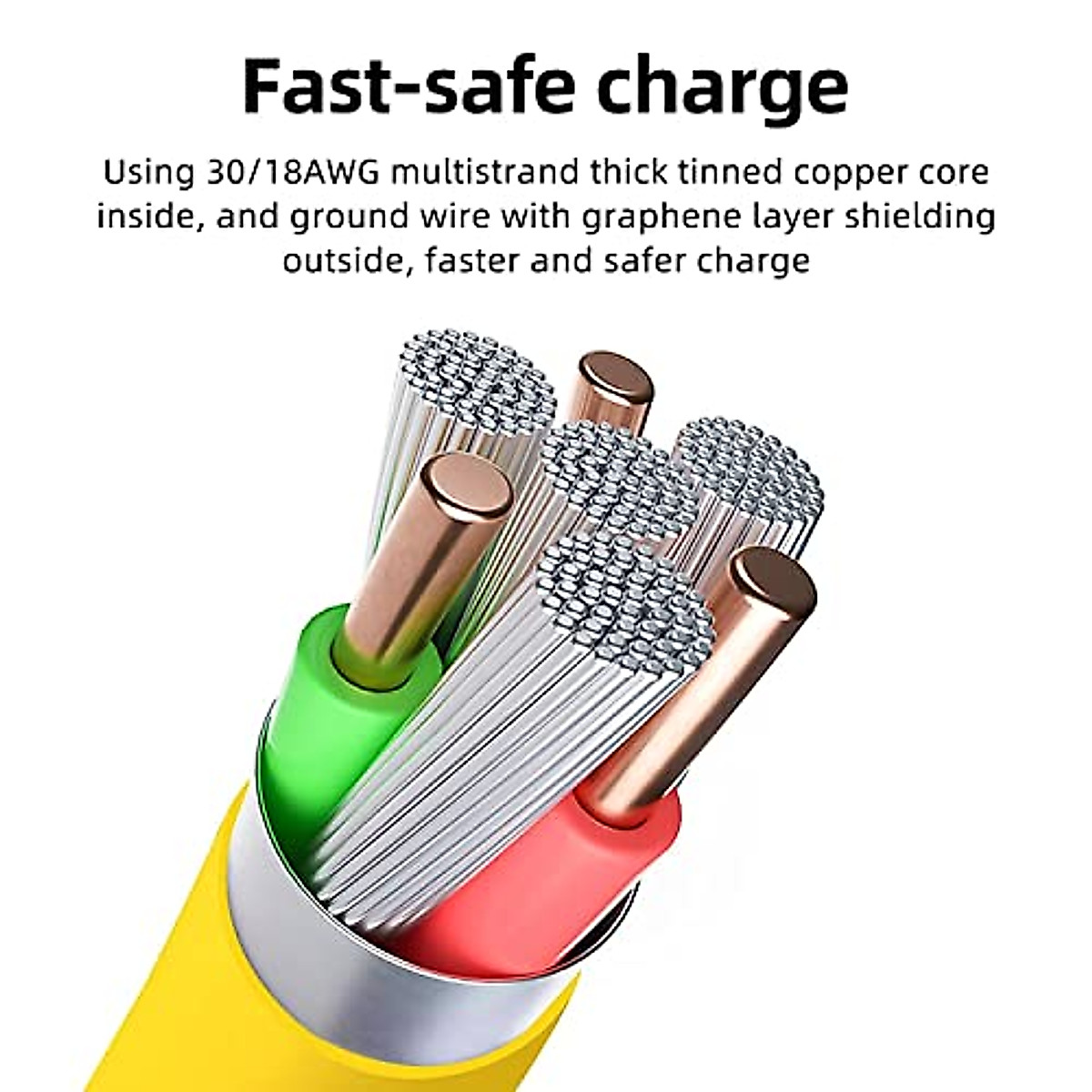 CZK [100W 6ft USB C to USB C Cable, New Durable Silicone Wire for MacBook Pro iPad Pro Fast Charge, PD USB C Charge Cable Compatible with MacBook Air 2022, iPad, Galaxy S22 S21-Black