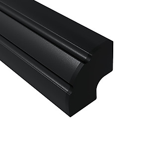 Riwanca 14 Inch Full Size Bed Frame No Box Spring Needed, Heavy Duty Black Metal Platform Mattress Foundation with Rounded Corners, Non-Slip Noise Free Easy Assembly