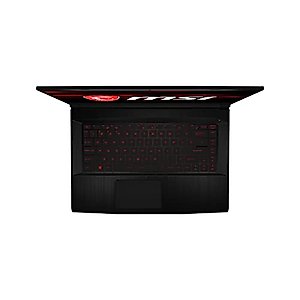 MSI 2022 GF63 Thin 15.6" FHD IPS Display Gaming Laptop Intel Quad-Core i5-10300H Nvidia GTX 1650 Max-Q 4GB 16GB RAM DDR4 512GB NVMe SSD 4k HDMI WiFi AX USB C RJ45 Backlit Keyboard Windows 10 w/USB