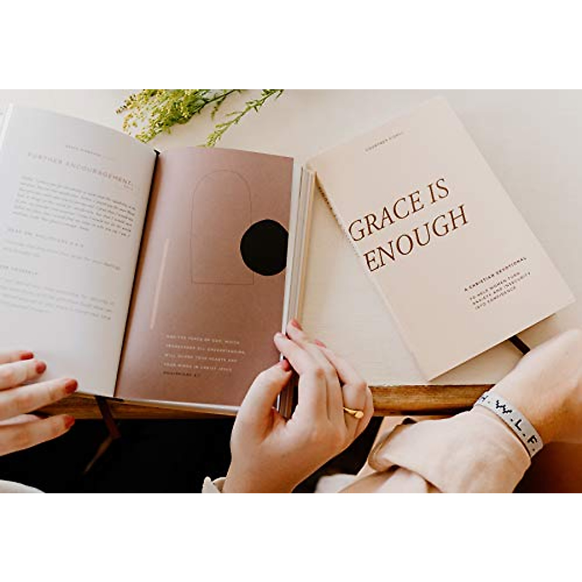 Grace Is Enough: A 30-Day Christian Devotional to Help Women Turn Anxiety and Insecurity into Confidence