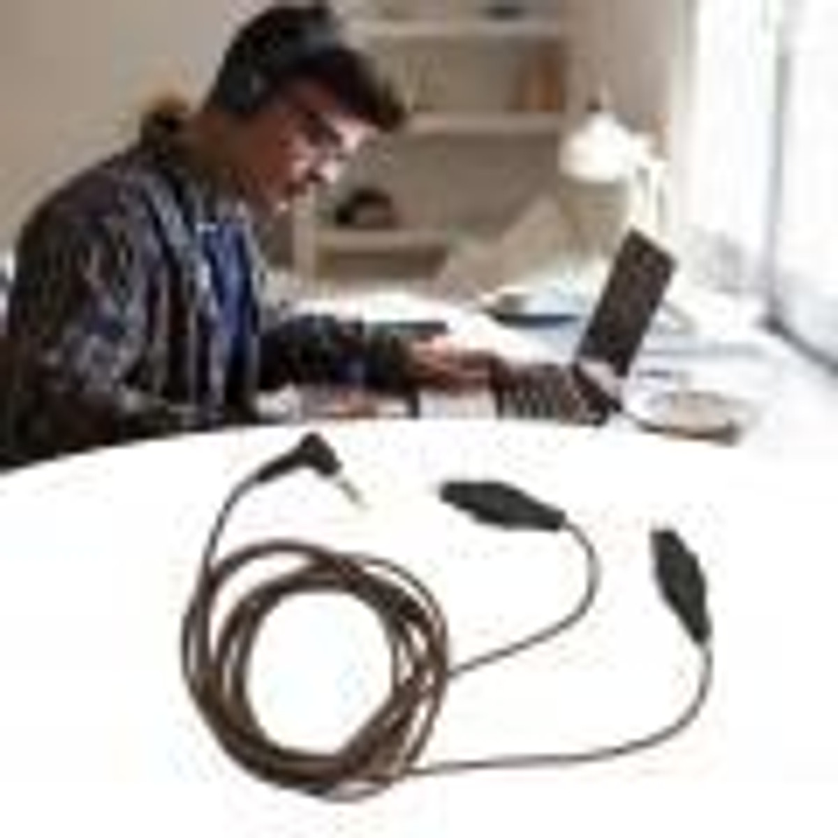 Replacement Audio Upgrade Cable for Sennheiser HD650 HD600 HD580 HD660S Massdrop HD6XX Headphones Cord 3.5mm Plug, 3.9ft