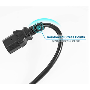 3 Prong AC Power Cord Cable Compatible with LG TV 37LG30,37LG50,37LC2D, 37LD450, 37LH30, 37LF11, 32LB5D,32LG500H