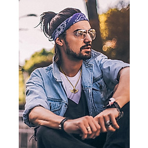 Richsteel Personalized Photo Picture Pendant Necklace Gold Plated Image Print Custom Jewelry