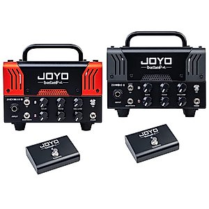 JOYO Mini Tube Amp Head BanTamp XL Series Jackman II & Zombie II Bundle 20 Watt Pre-amp Hybrid Guitar Amplifier Head