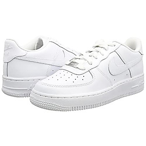 Nike boy's Basketball Shoe, white, 36 EU