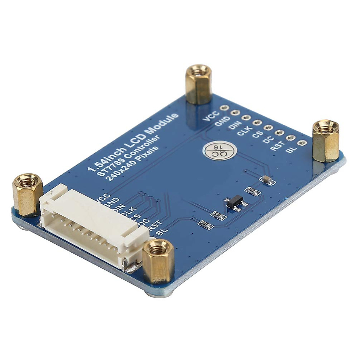 240X240 St7789 LCD Module IPS Screen, 1.54Inch Monitor IPS LCD Display Display Screen Board 262K Color Display Screen for Raspberry Pi//STM32