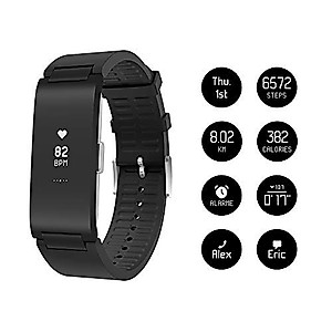 Withings Pulse HR – Water Resistant Health & Fitness Tracker with Heart Rate and Sleep Monitor, Sport & Activity Tracking