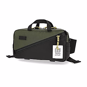 Topo Designs Quick Pack - Black/Olive