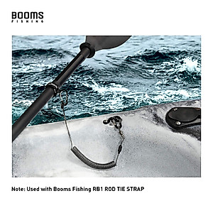Booms Fishing T02 Coil Lanyard and RB1 Rod Tie Straps