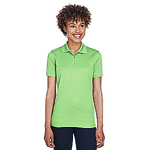 UltraClub Ladies' Cool & Dry Mesh Piqué Polo M LIGHT GREEN