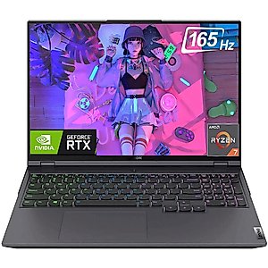 Lenovo 2021 Newest Legion 5 Pro Gen 6 Gaming Laptop, Octa-core AMD Ryzen 7 5800H, 16.0" QHD (2560x1600) IPS 165Hz Display, NVIDIA GeForce RTX 3070(TGP 140W), Type-C (64GB RAM 3200MHz | 2TB PCIe SSD)