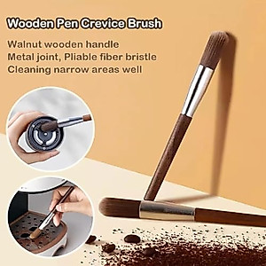 6 Pieces Coffee Machine Cleaning Brush Set Nylon Espresso Machine Brush Coffee Machine Brush Cleaner for Coffee Machine Bottle Teapot Nozzle