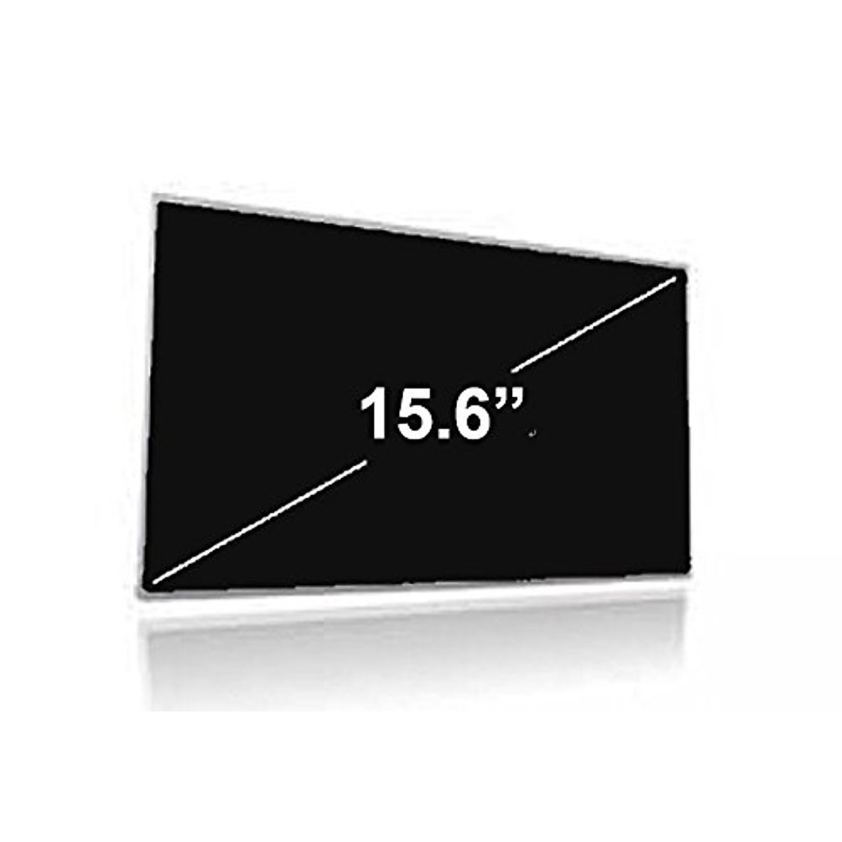 FULLCOM New LCD Replacement Screen 15.6 Inch N156BGE-E41 HD 1366x768 30 Pin Glossy for Laptop/Display/Screen/LCD Application