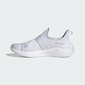 adidas Women's Puremotion Adapt Sportswear Sneaker, White/Grey/White, 6.5