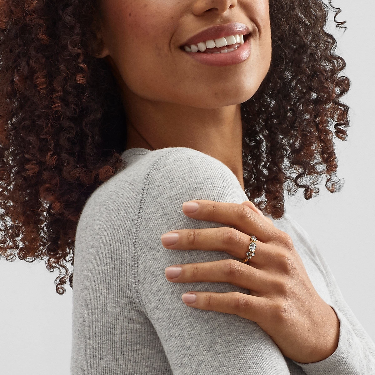 Silpada 'Well Round' Cubic Zirconia Ring in 14K Yellow Gold-Plated Sterling Silver, Size 11, Size 11