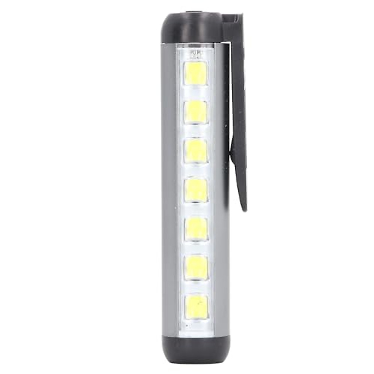 Qcwwy LED Penlight Aluminum Alloy Portable USB Rechargeable Dual Beam Penlight for Medical Professionals, Nurses - Pocket Handheld Light