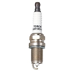 TORCH Iridium Spark Plug K6RTIP2-11 Replace for Denso KJ20CR11 Spark Plug, for TOYOTA 90098-70065 Spark Plug, for HONDA 98079-5614P Spark Plug, for MAZDA F286-18-110 Iridium Spark Plug, OEM, ea