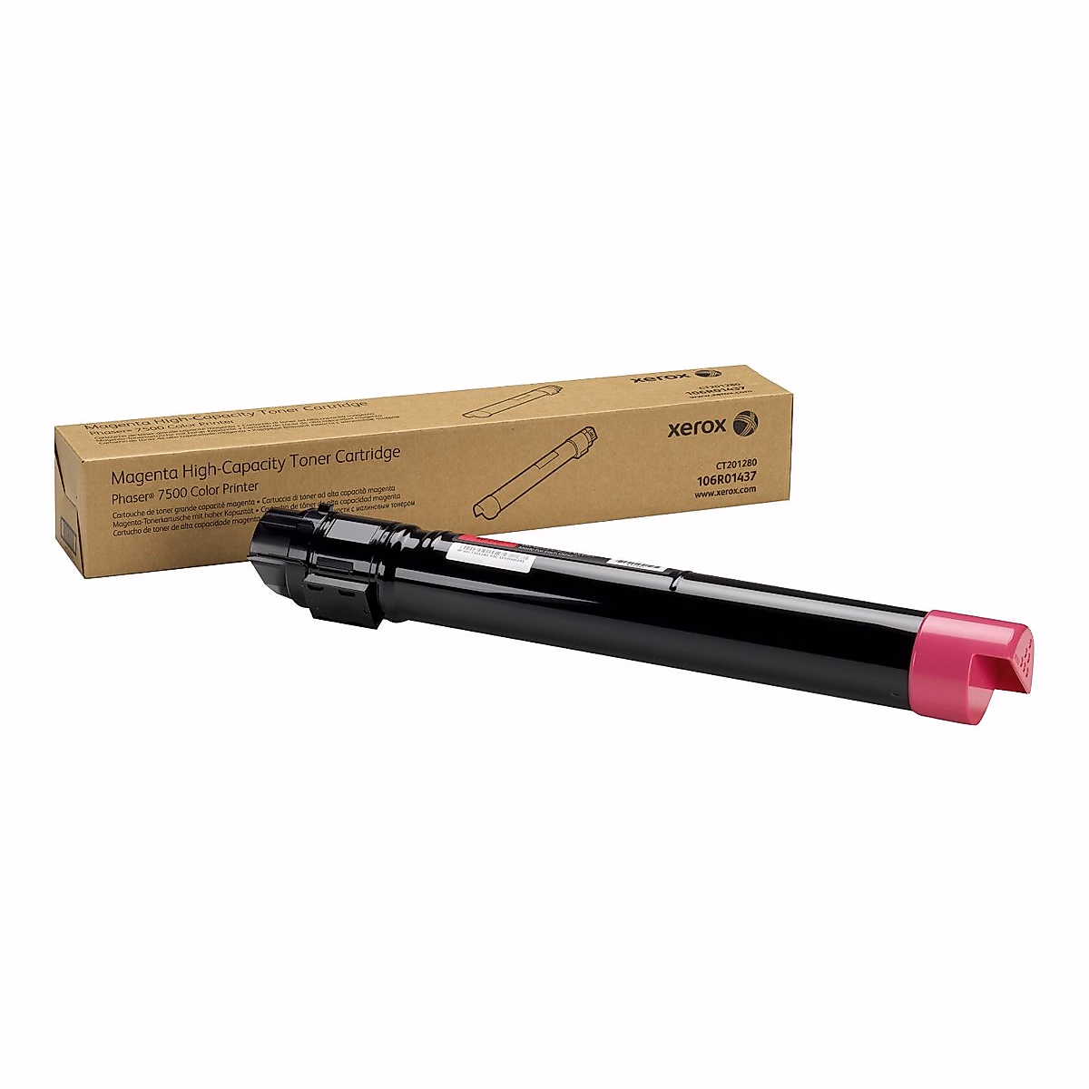 Xerox 106r01437 Phaser 7500 Magenta High Capacity Toner Cartridge