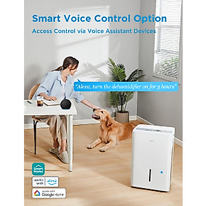 Midea 1,500 Sq. Ft. Energy Star Certified Dehumidifier With Reusable Air Filter 22 Pint - Ideal For Basements, Large & Medium Sized Rooms, And Bathrooms (White)