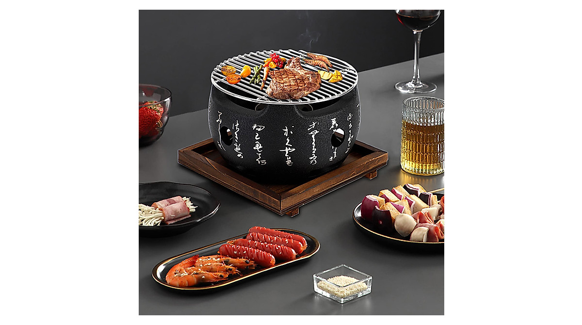 Portable Japanese BBQ Grill for 1-2 People | Easy & Authentic Grilling