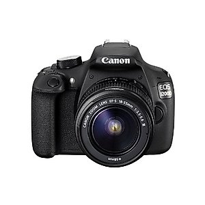 Canon EOS 1200D Digital SLR Camera with EF-S 18-55mm f/3.5-5.6 III Lens - International Version (No Warranty)