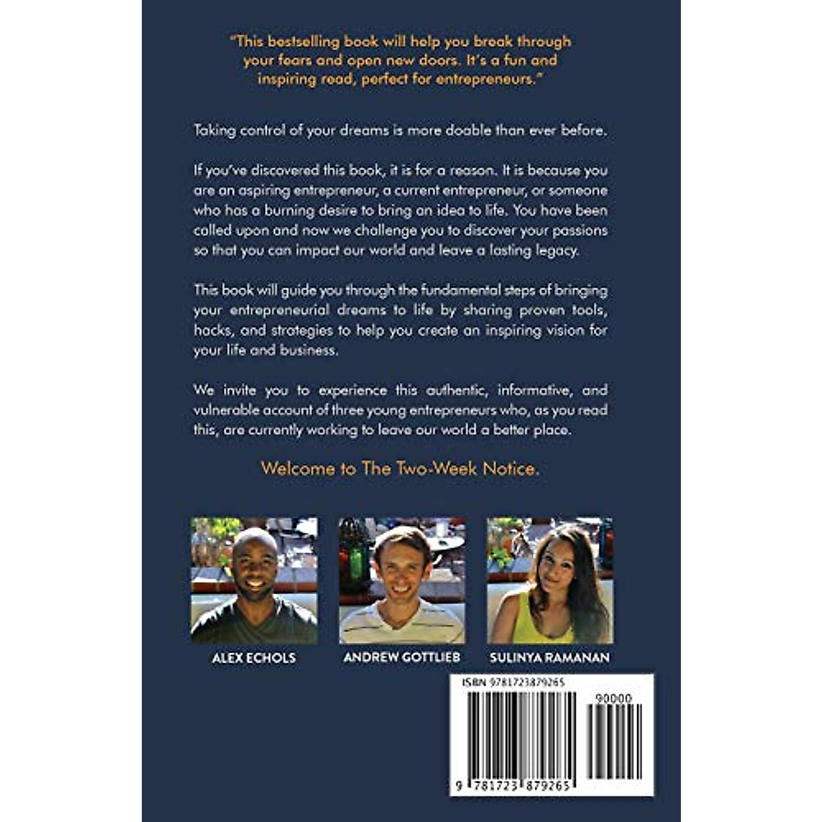 The Two-Week Notice: How to Discover Your Passion, Quit Your Job + Impact Our World