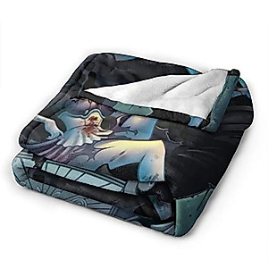 MillicentCob Bioshock Ultra-Soft Micro Fleece Blanket Soft and Warm Throw Blanket Digital Printed Blanket (50"" X40, 60 X 50, 80 X 60)