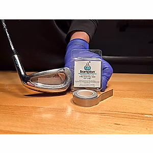 Brampton Golf Lead Tape 1/2” x 100” (5 mil) - Easy to Cut and Apply - Stays on in All Weather - Adjust Swing Weight and Feel - for Golf Clubs, Golf Heads, Pickleball, Tennis, and Fishing