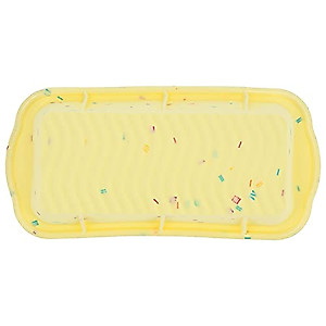 QANYEGN Bread Pan, Bread, Silicone Cake for Kitchen Restaur Baking Cake Bread Dessert Rectangular(²ÊÁ£»Æɫ)
