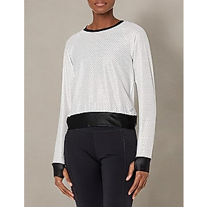 Spalding Women's Breathable Mesh Long Sleeve Pullover Shirt