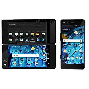 ZTE Axon M Z999 Unlocked GSM Smartphone w/ 20MP Camera and Foldable Dual Screens (for Multi-Tasking) - Carbon Black