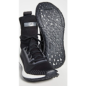 adidas by Stella McCartney Women's Ultraboost HD S. Sneakers, Black/White/Utility Black/Iron, 9.5 Medium US