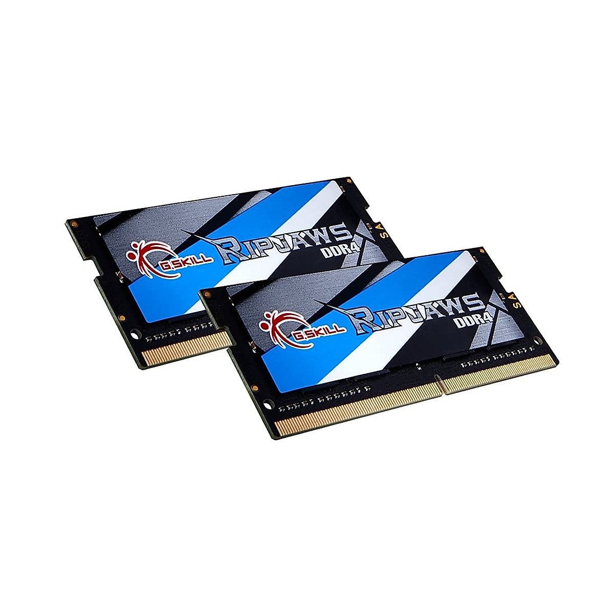 G.SKILL Ripjaws DDR4 SO-DIMM Series DDR4 RAM 32GB (2x16GB) 2666MT/s CL19-19-19-43 1.20V Unbuffered Non-ECC Notebook/Laptop Memory SODIMM (F4-2666C19D-32GRS)