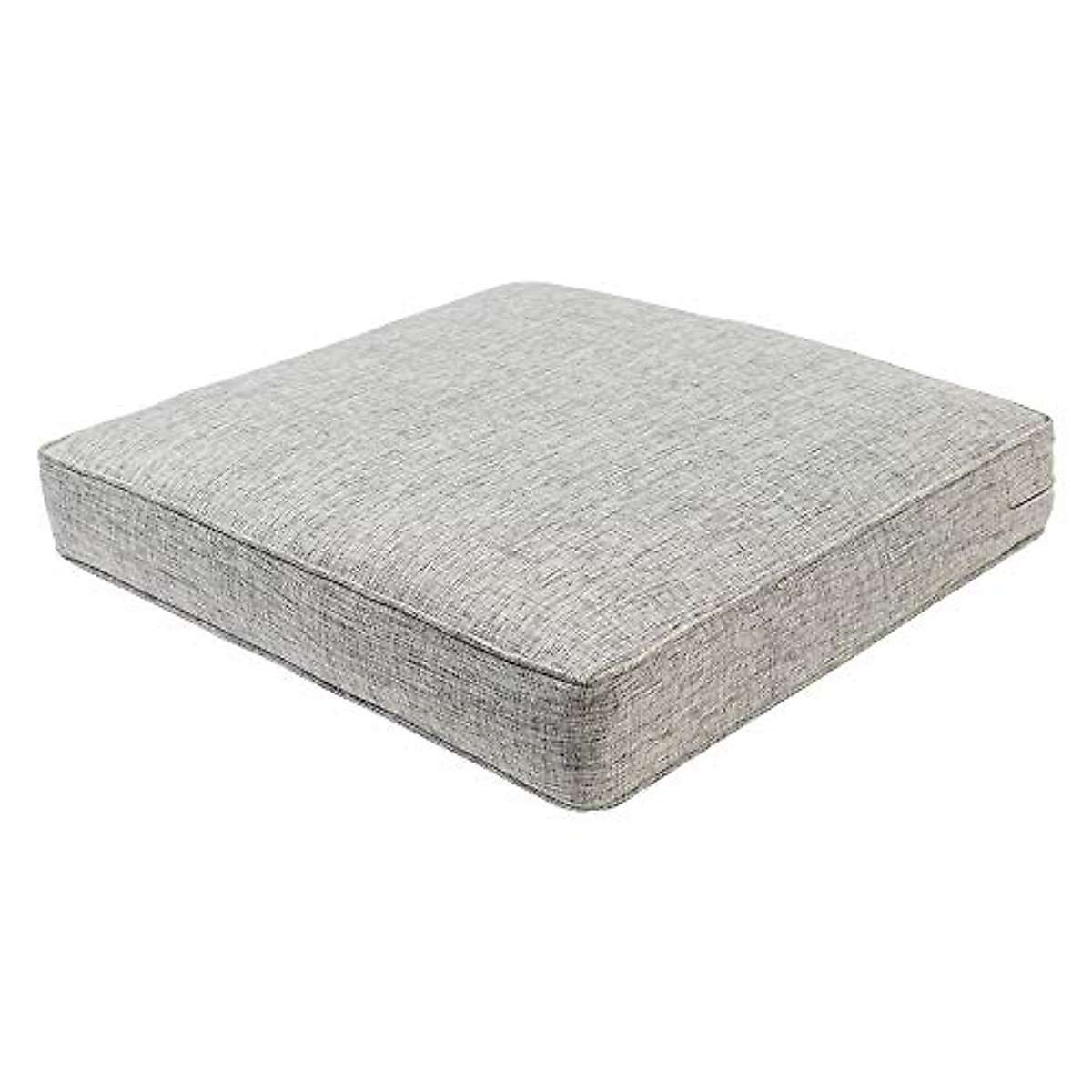 QILLOWAY Outdoor Chair Cushion Set,All WeatherOutdoor Cushions for Patio Furniture.Grey/Black