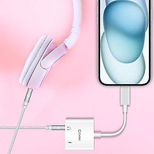 Cellet 3.5mm Aux Audio Adapter USB-C, Type-C USB Enhanced Quality Sound Compatible to iPad, iPad Pro, iPad Air, Samsung Galaxy, Google Pixels, MacBook Pro Air (USB-C to Audio & Power Adapter)