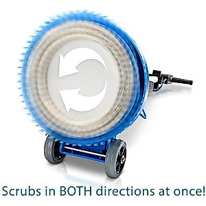 Prolux Core Heavy Duty Single Pad Commercial Polisher, Floor Buffer Machine, Scrubber, 15 Inch Commercial Duty w/ Hard Brush Only