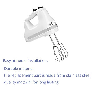 W10490648 Hand Mixer Turbo Beaters for Blending Soups, Smoothies, Shakes, Egg Whites,Replaces:AP5644233,AP6022244,PS11755576,PS11755576-by Sikawai