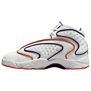 Jordan Womens Air OG Basketball Shoes (us_Footwear_Size_System, Adult, Women, Numeric, Medium, Numeric_9_Point_5) White/Orange