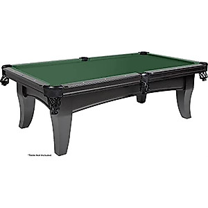 Granito Basalt Cloth - 18 Color Variations - for 7, 8, 8.5, 9, 10 Foot Tables (Blue Green, 8.5' OS Precut - Inside Table Dimensions 46" x 92")