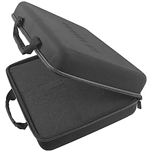 Clutch CL-E161205BK Premium Multipurpose Padded Shell Utility Case with Cushion 16"W x 12"H x 5"L