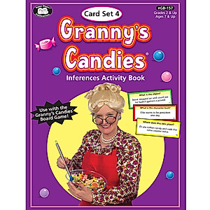 Super Duper Publications | Granny's Candies® Vocabulary & Word Meaning Game Inferences Cards (Add-On Set 4) | Educational Learning Resource for Children