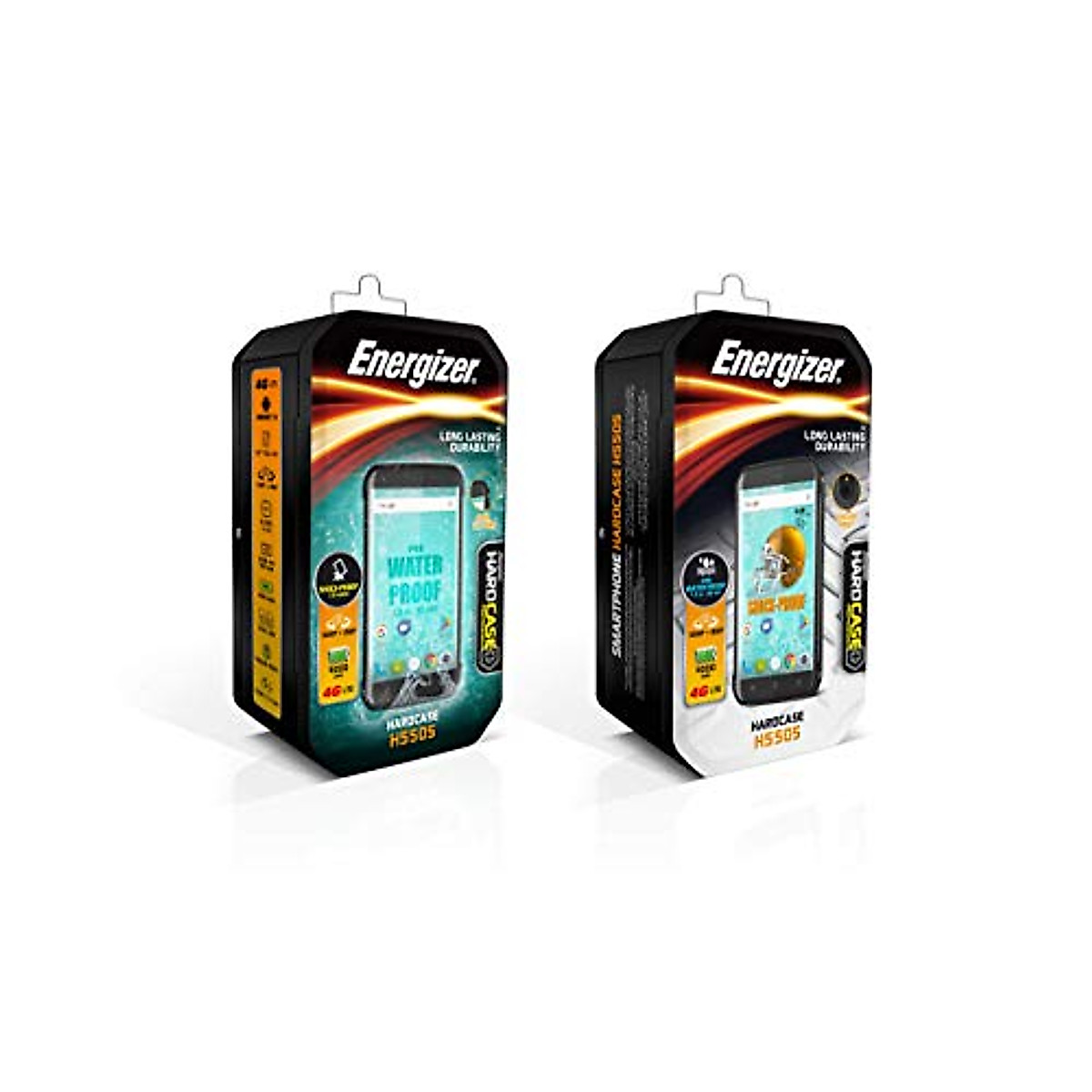 Energizer H5505 4G LTE GSM Unlocked Volte 32GB Android Worldwide Shock Water Proof IP68 Dual Sim (NO Verizon Boost) 16MP